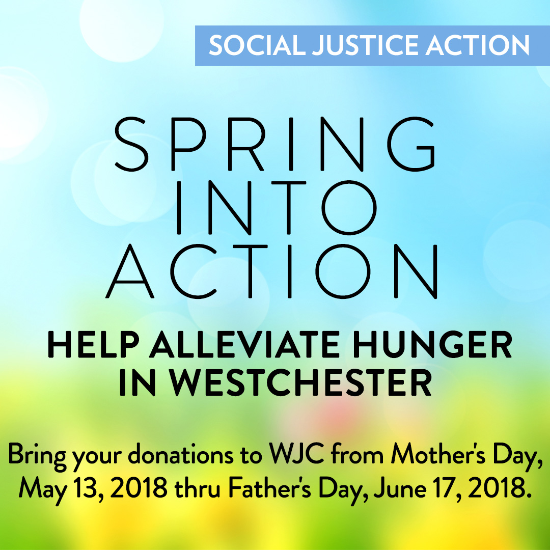 Spring into Action | Westchester Jewish Center - Conservative Synagogue ...