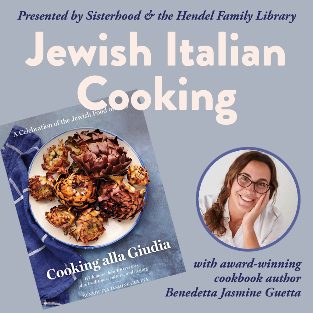Jewish Italian Cooking | Westchester Jewish Center - Conservative ...