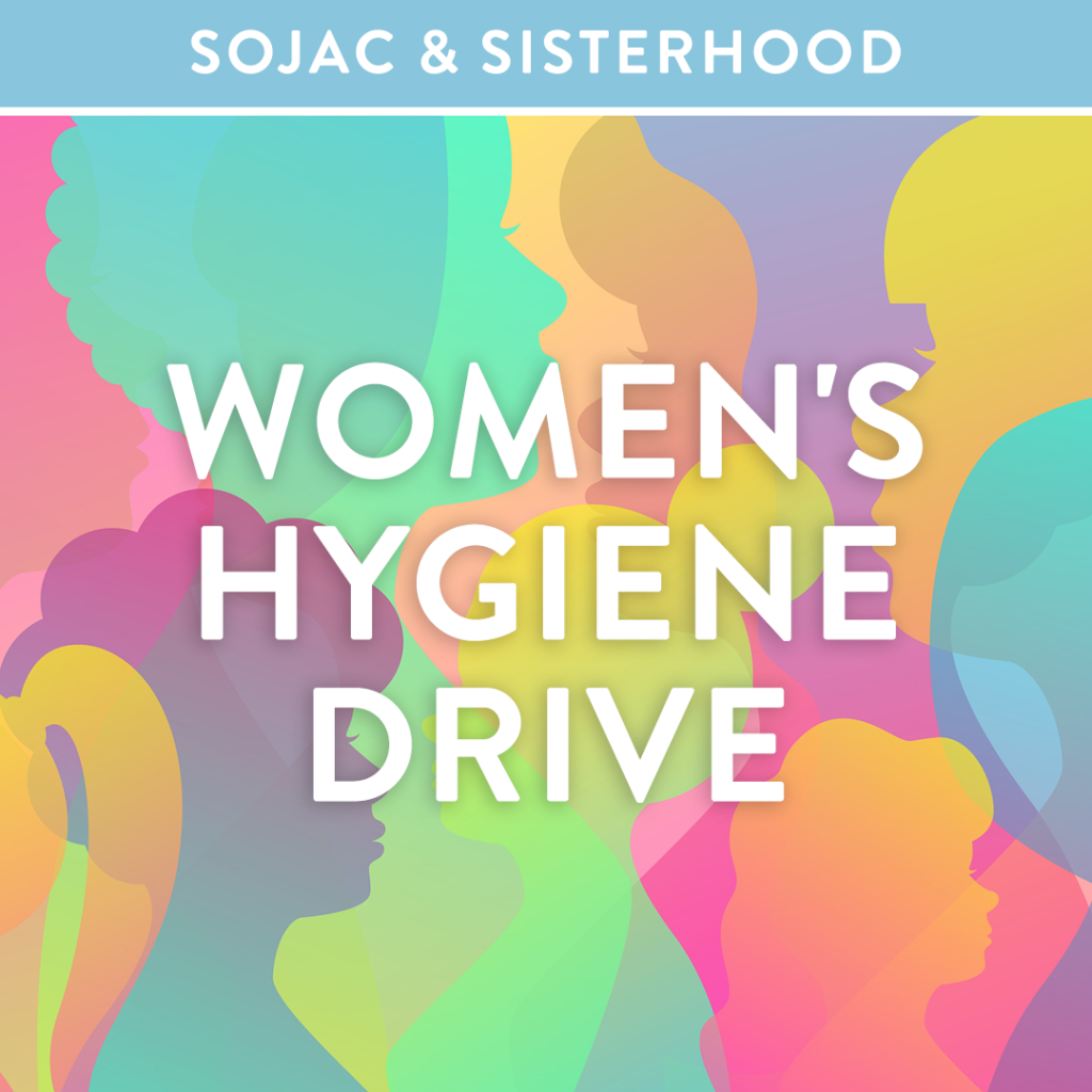 SOJAC & Sisterhood: Women’s Hygiene Drive | Westchester Jewish Center ...
