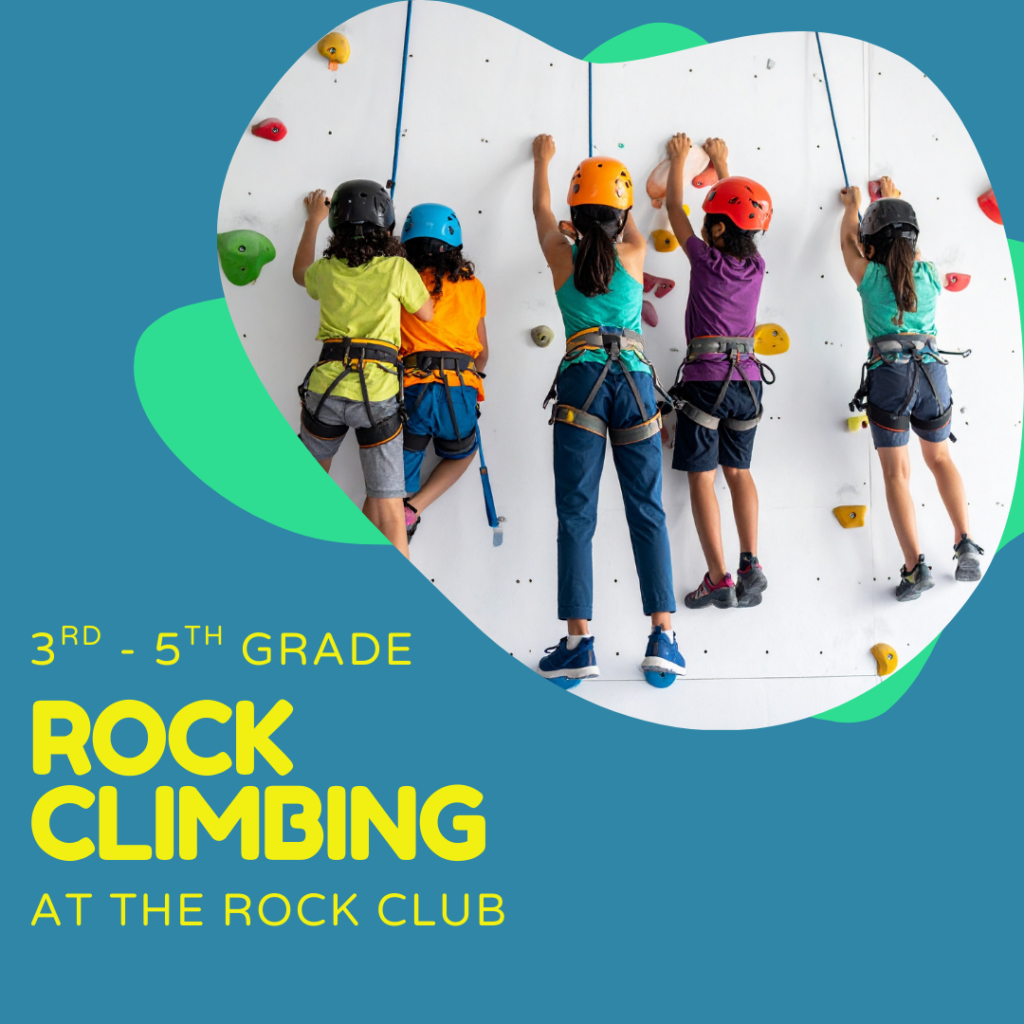 3rd-5th Grade Rock Climbing at the Rock Club | Westchester Jewish ...